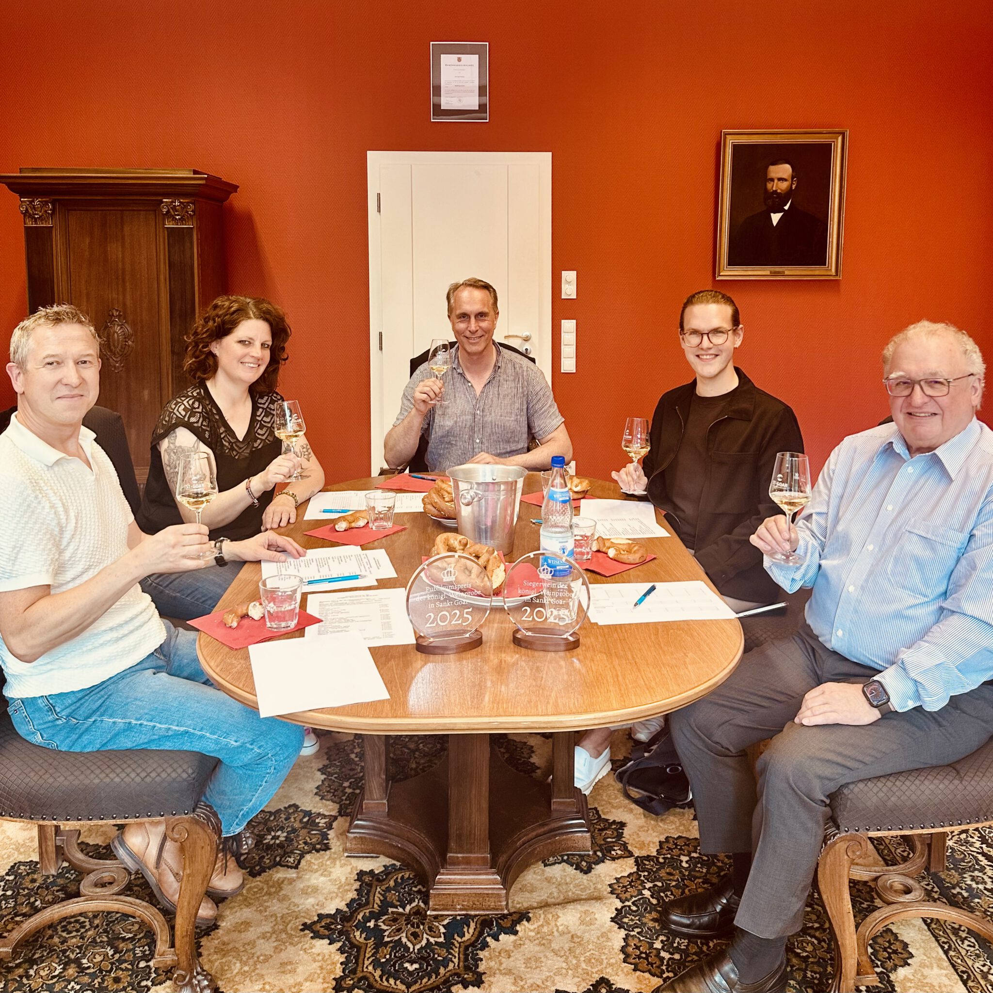 Vorverkostung für die Königliche Weinprobe – Stadt St. Goar